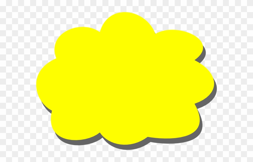 Yellow Cloud Clipart - Full Size PNG Clipart Images Download