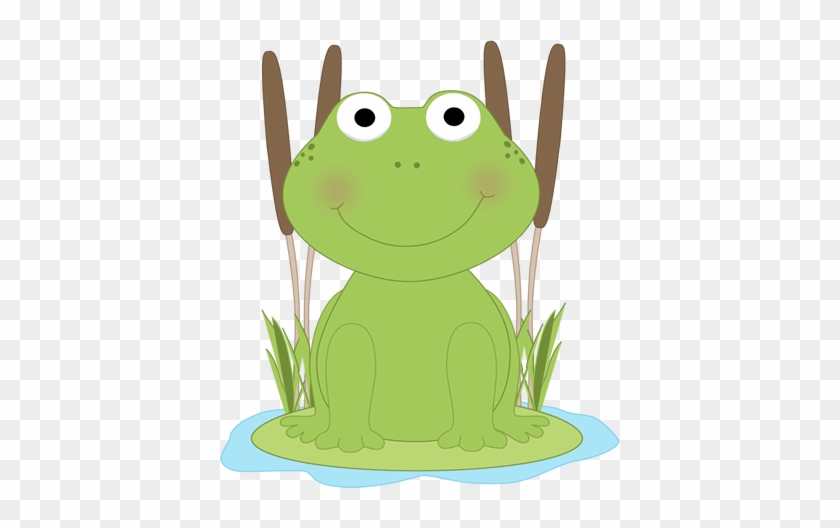 Frog In A Pond Clip Art Frog In A Pond Image - Clipart Frog On Lily Pad ...