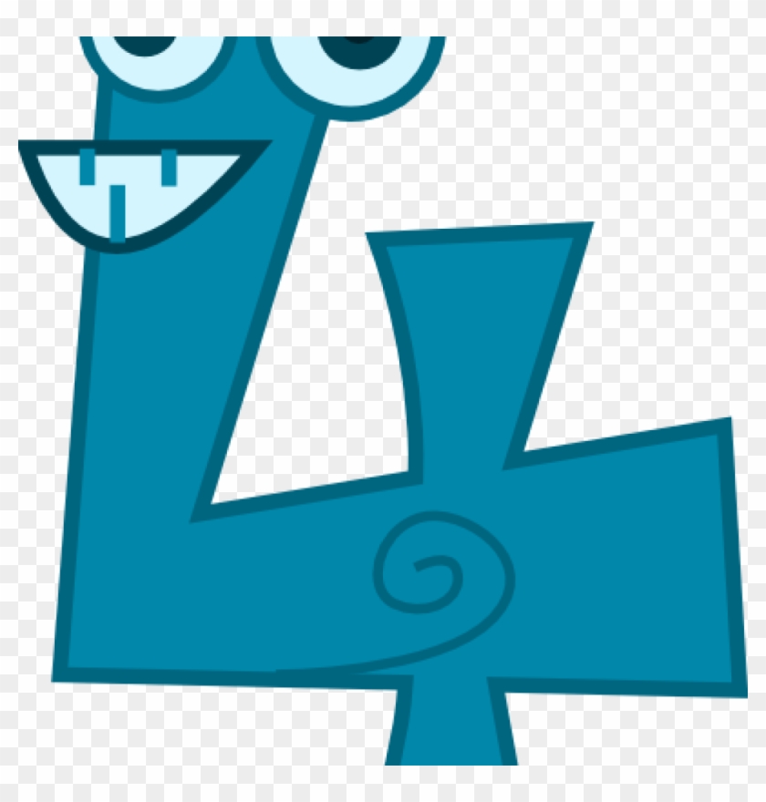 Number 4 Clipart Animal Number Four Clip Art At Clker - Number 4 Clip ...