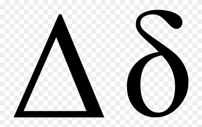Delta Greek Symbol - Transparent Delta Symbol - Full Size PNG Clipart ...