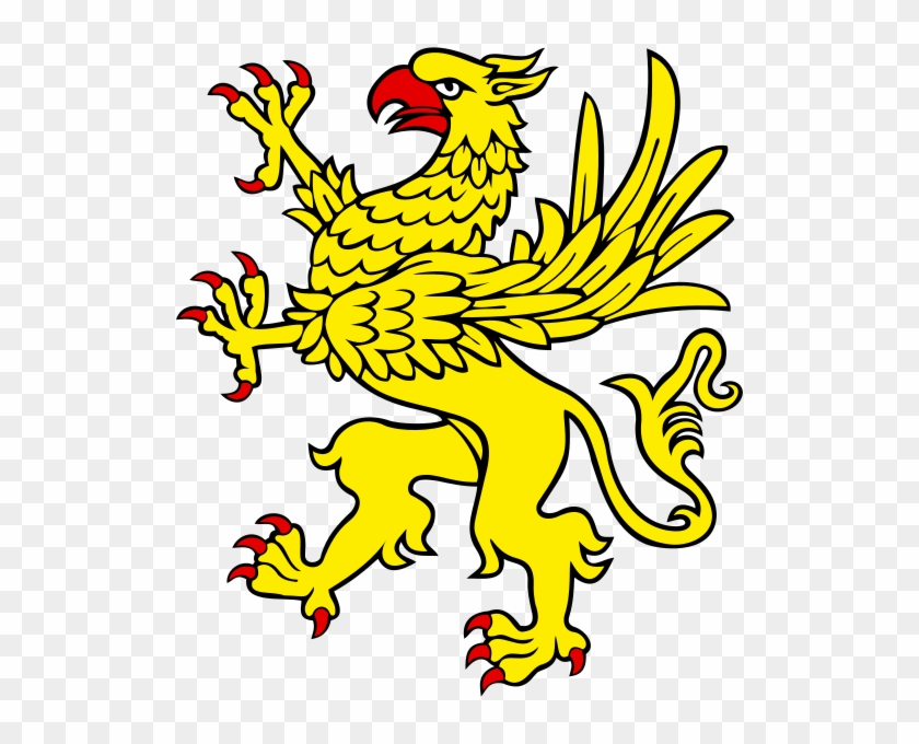 The Griffon D'or, The Golden Griffon, Is A Symbol In - Heraldic Griffin ...