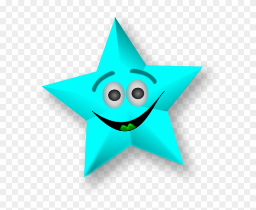 Smile - Green Smiling Star - Full Size PNG Clipart Images Download
