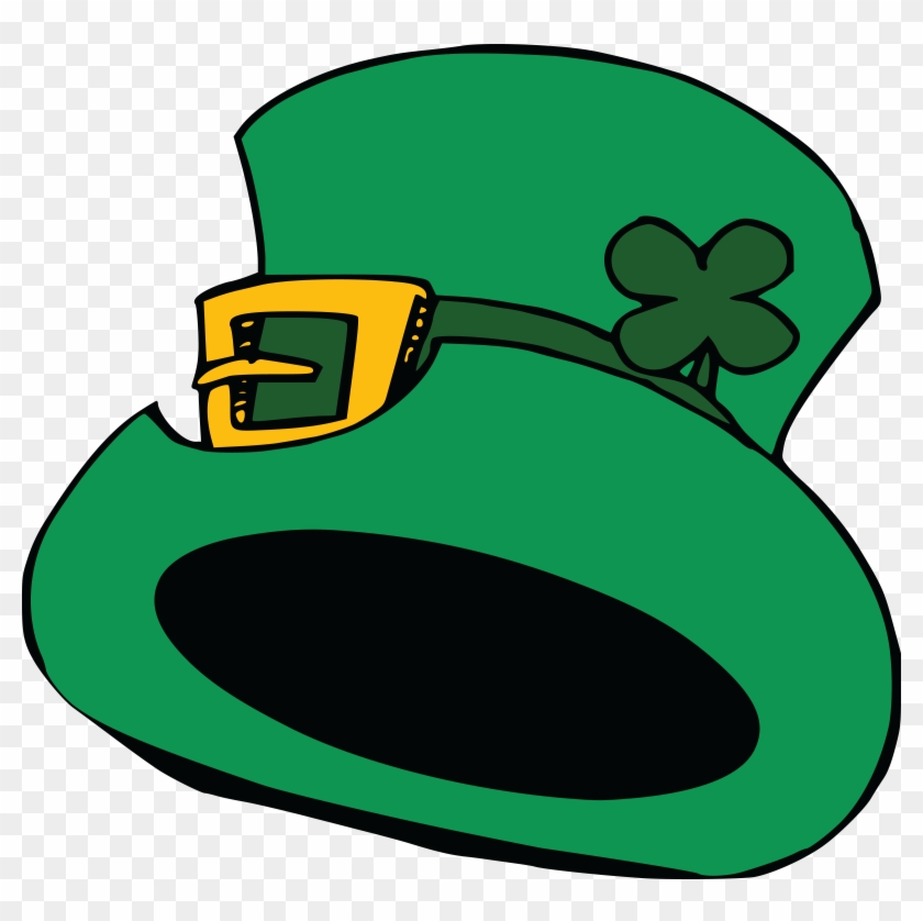 Free Clipart Of A St Patricks Day Leprechaun Hat - St Patricks Day Clip ...