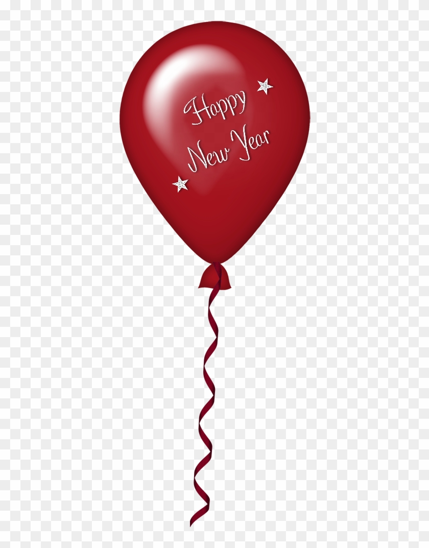 New Year Clipart Balloon - New Year Balloons Transparent - Full Size ...