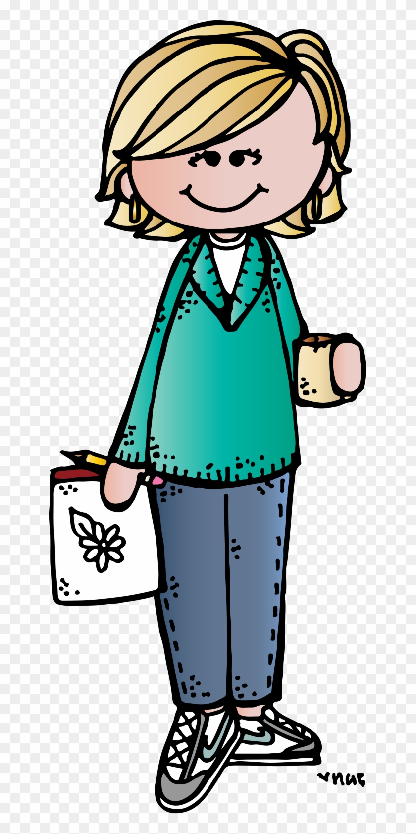 Let's Go For It 3 Freebies What All 3 - Melonheadz Teacher Clipart Png ...