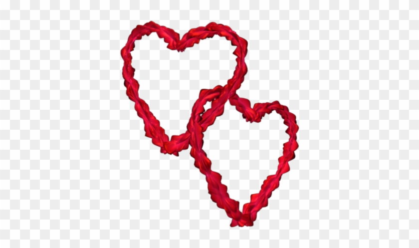 Flowery Entangled Love Hearts Transparent Background - Heart - Free ...