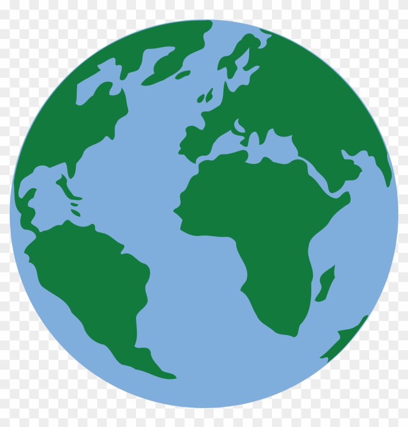 Free Clipart Of A Blue And Green Earth - Earth Png Clipart - Full Size ...