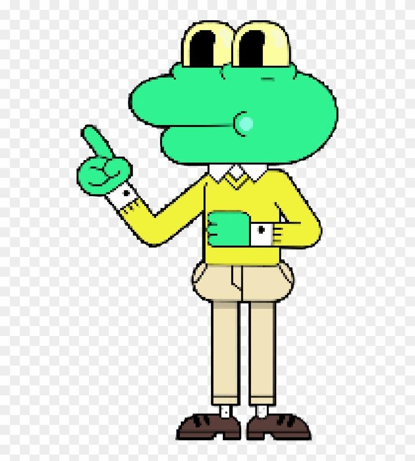 Moonchild Corneille - Amazing World Of Gumball Frog - Full Size PNG ...
