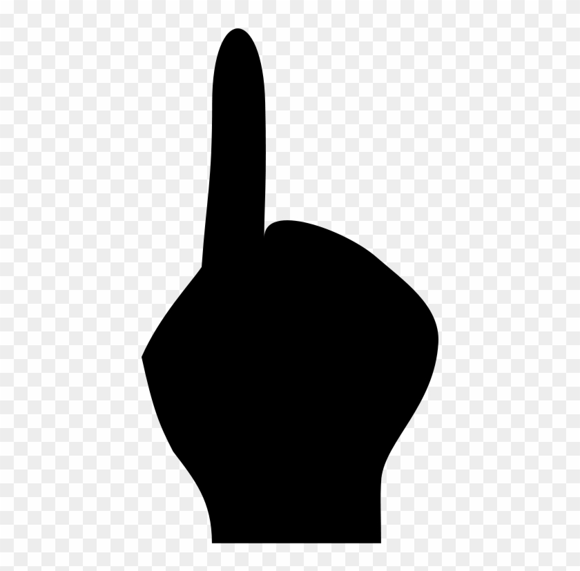 Free Finger - Silhouette - Free Transparent PNG Clipart Images Download