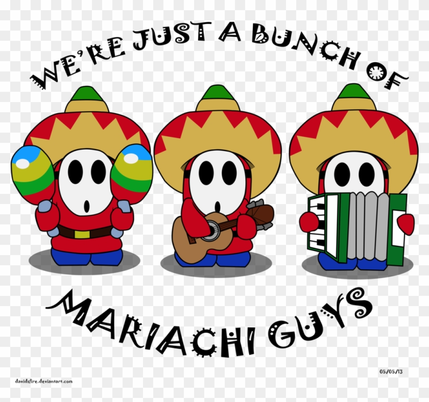 Mariachi Guys By Davidsfire - Mariachi Guy Paper Mario - Full Size PNG ...