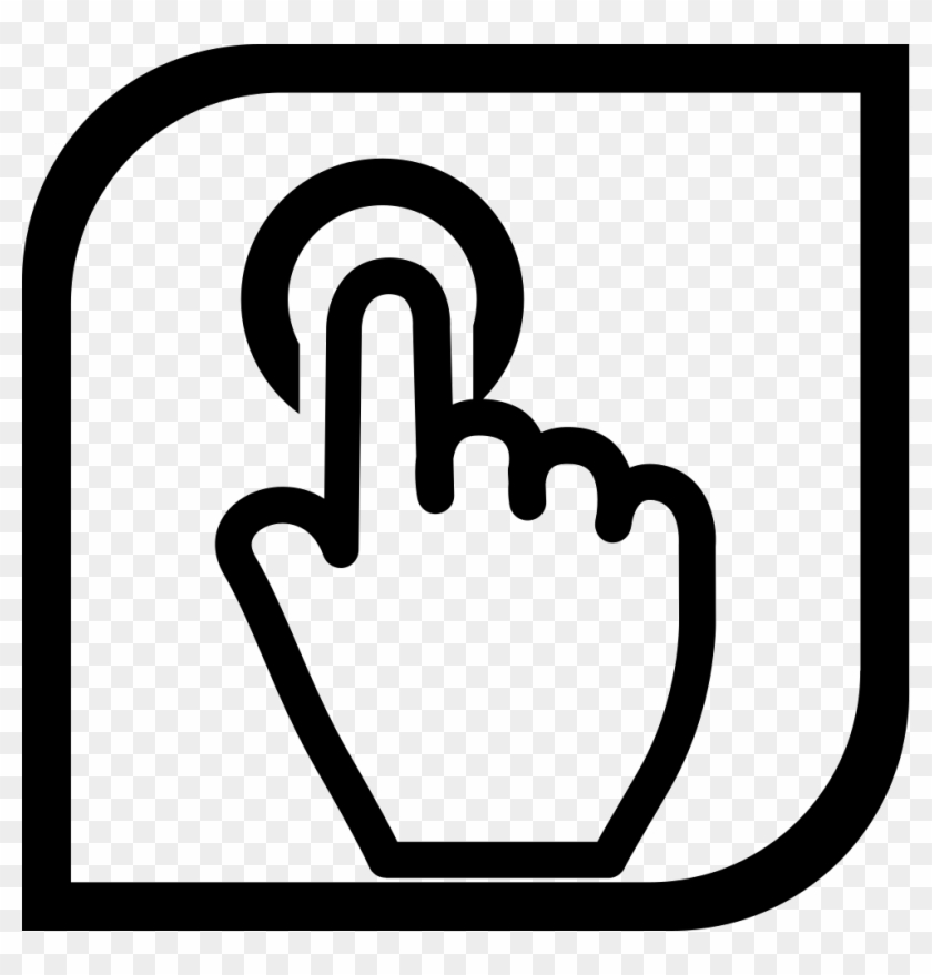 Touch Switch Comments - Hmi Icon - Full Size PNG Clipart Images Review
