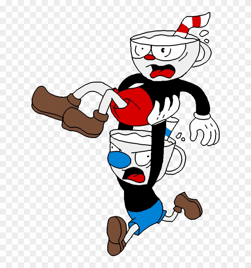 Mugman Is Sick Of Cupheads Hijinx By Dragondogfilmsg - Art - Full Size PNG Clipart Images Download
