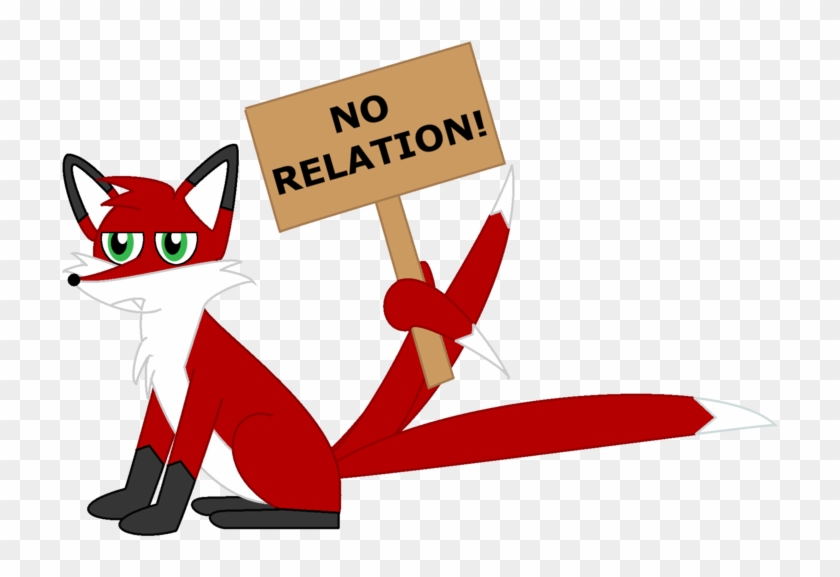 No Relation By Trickyfox93 - Cartoon - Full Size PNG Clipart Images ...