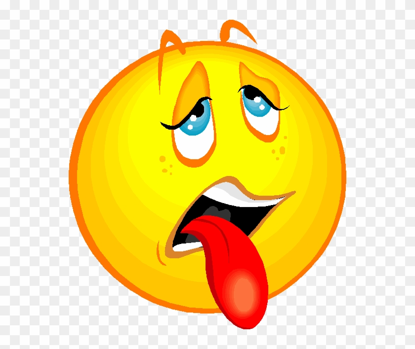 Sick Smiley Face Images - Disgusted Face Emoticon - Full Size PNG ...