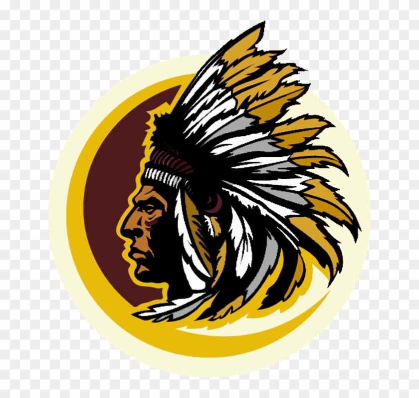 Donna High School - Red Indian Logo - Full Size PNG Clipart Images Download