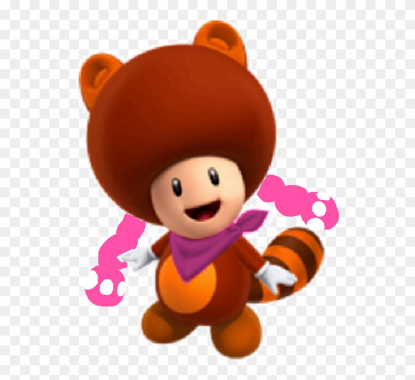 2 Tanooki Toadette - Super Mario 3d World Tanooki Toad - Full Size PNG ...