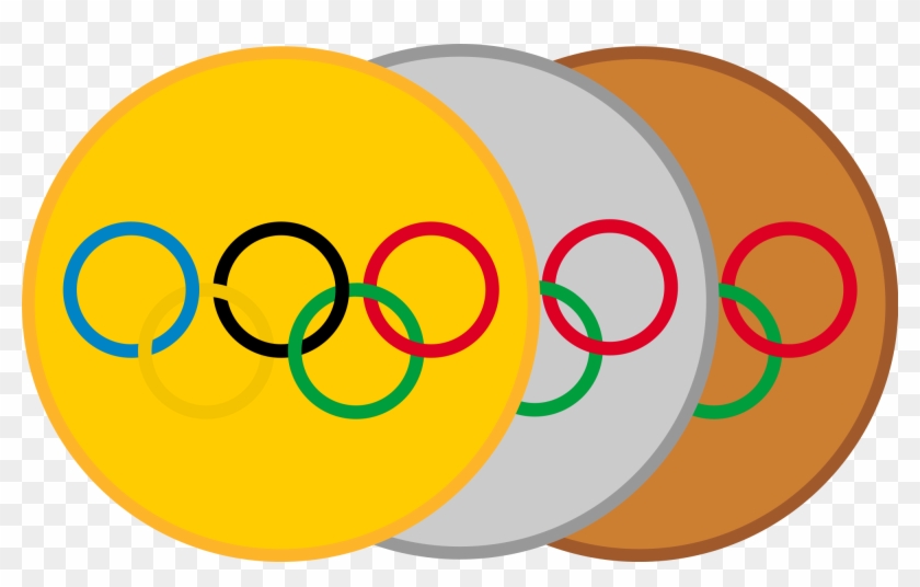 Open - Winter Olympics 2018 Flag - Full Size PNG Clipart Images Download