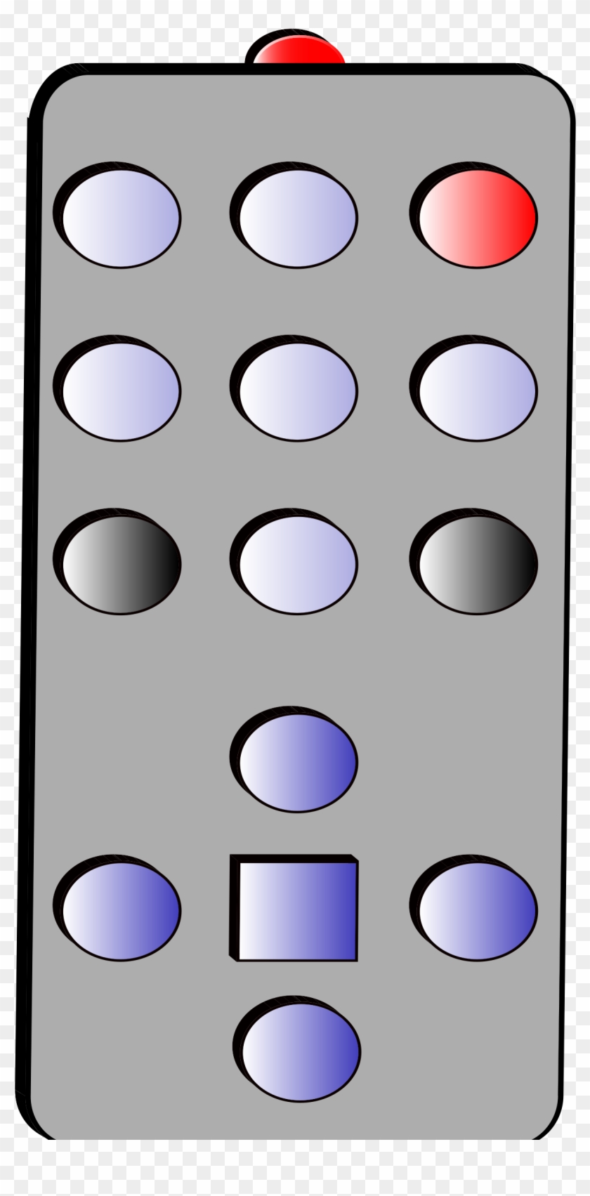 Remote Control - Remote Control Clipart Transparent - Full Size PNG ...