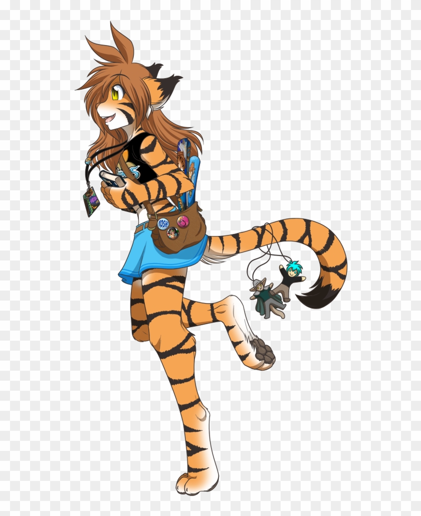 Legacy,keith Keiser,furry Art,furry Feline - Tiger - Full Size PNG ...