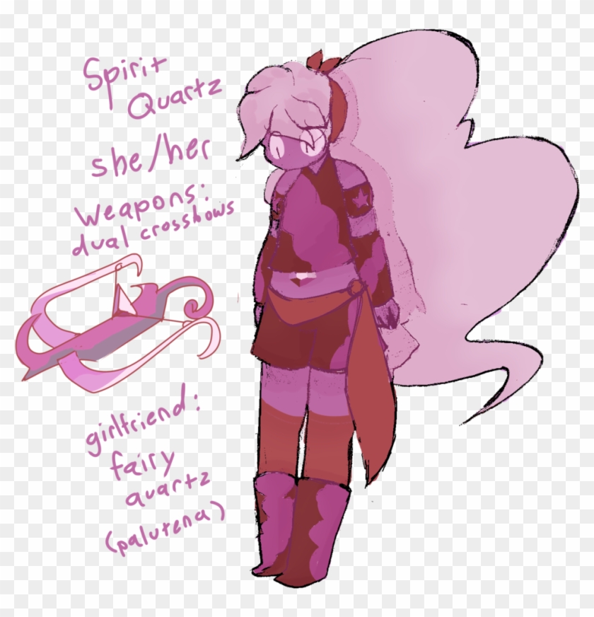 Spirit Quartz Gemsona By Rythiian Spirit Quartz Gemsona - Cartoon ...