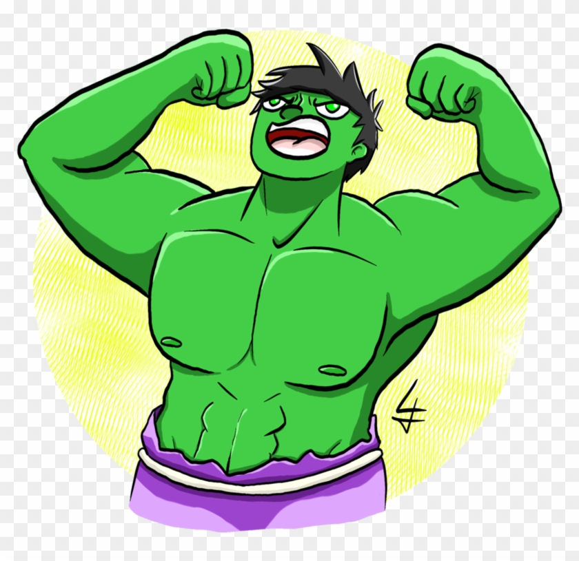 Hulk Smash By Theplatypusnimrod - Cartoon - Full Size PNG Clipart ...
