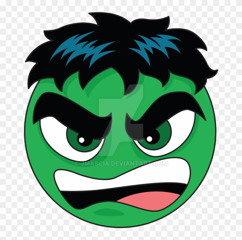 Hulk A-moticon By Jmascia - Emoticon - Full Size PNG Clipart Images ...
