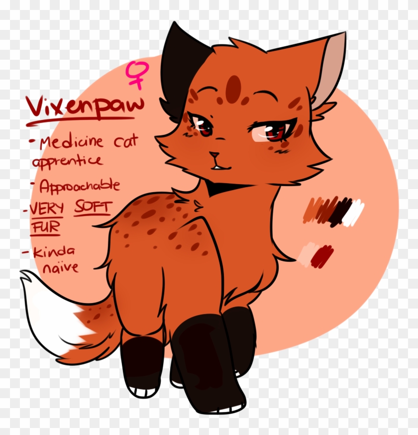 W - Rti - - Vixenpaw By Eommi - Cartoon - Free Transparent PNG Clipart ...