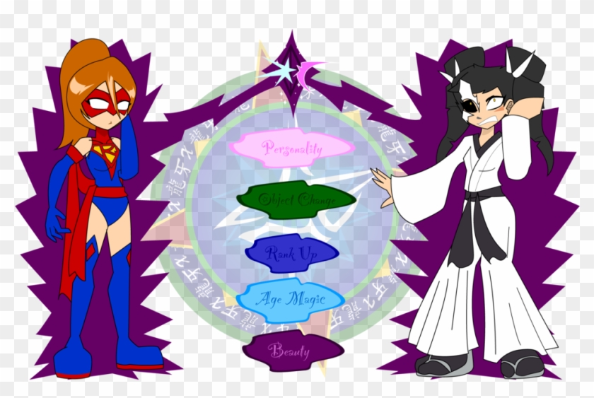 Rukia Vs Jinx - Cartoon - Full Size PNG Clipart Images Download