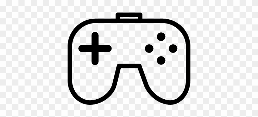 Play Station Game Control Vector - Control Videojuego Icono Png - Full ...