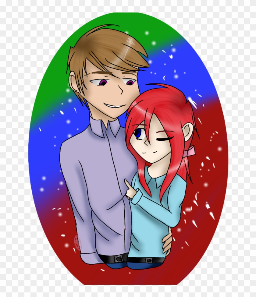 Art Trade With Crytie Dark Vampire By Fluffynutty - Cartoon - Full Size ...