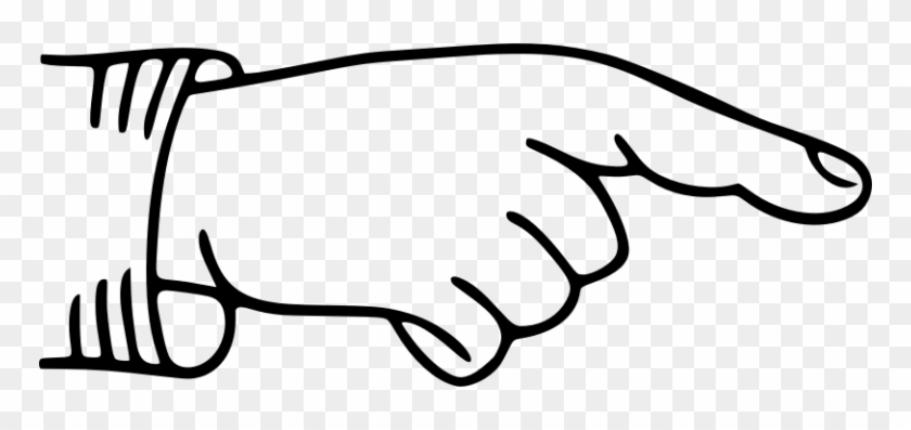 Pointing Finger Clip Art Clipart Pointing Finger 1 - Hand Pointing ...