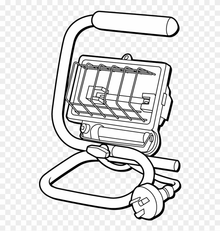 Arlec 150w Portable Halogen Worklight I/n 7070597 - Worklight - Free ...