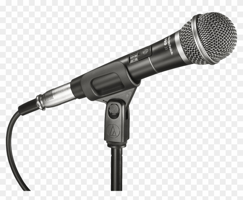Microphone Png Image - Audio Technica Pro 31 Dynamic Handheld Mic W ...