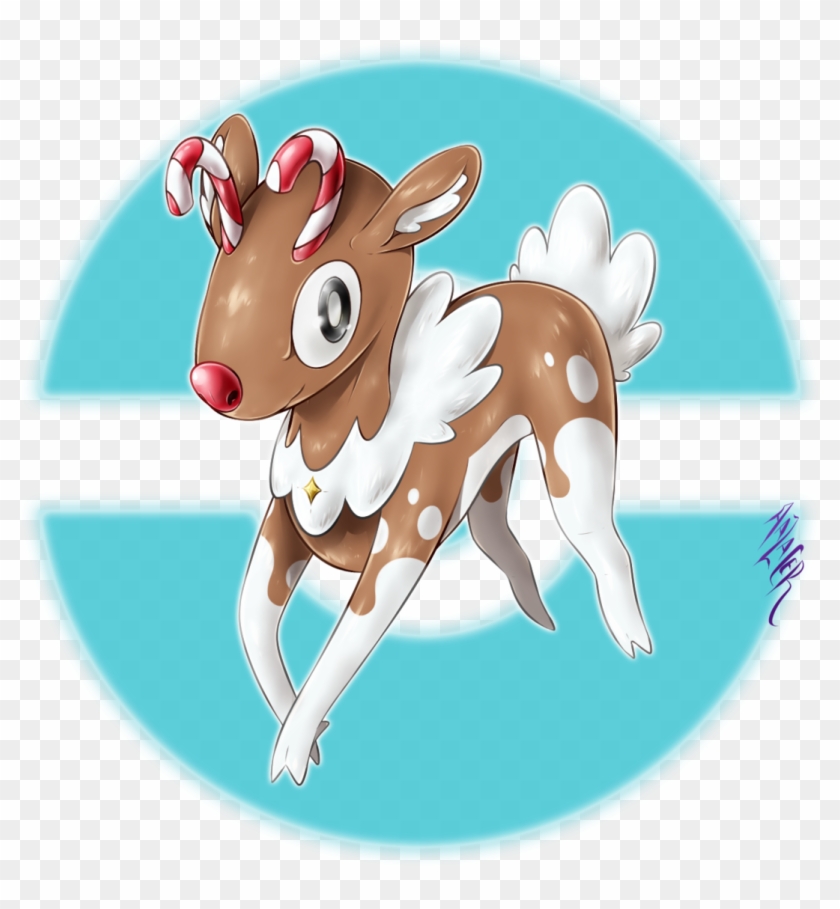 Crisdeyr, The Snowdeer Fakemon By Aalacer Crisdeyr, - Cartoon - Free ...