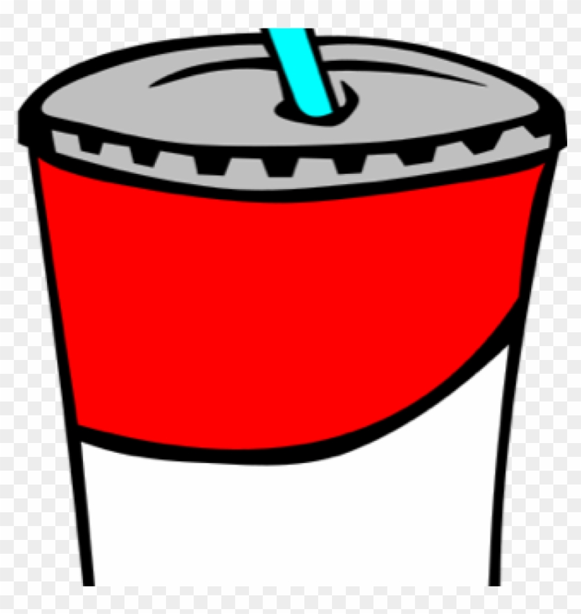 Soda Clipart Clipart Of Drinks Soda Pop Lemonade Juice - Black And ...