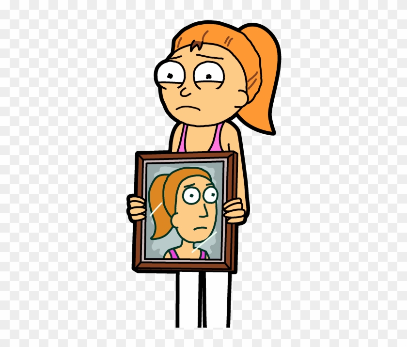 Summer Morty - Beth Morty - Full Size PNG Clipart Images Download