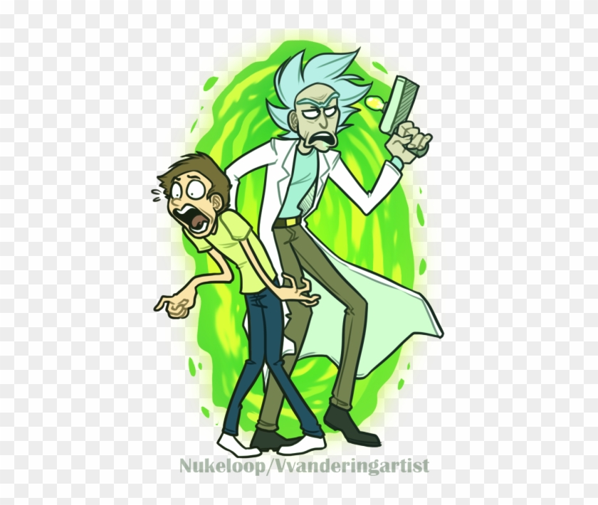 Rick And Morty - Cartoon - Full Size PNG Clipart Images Download