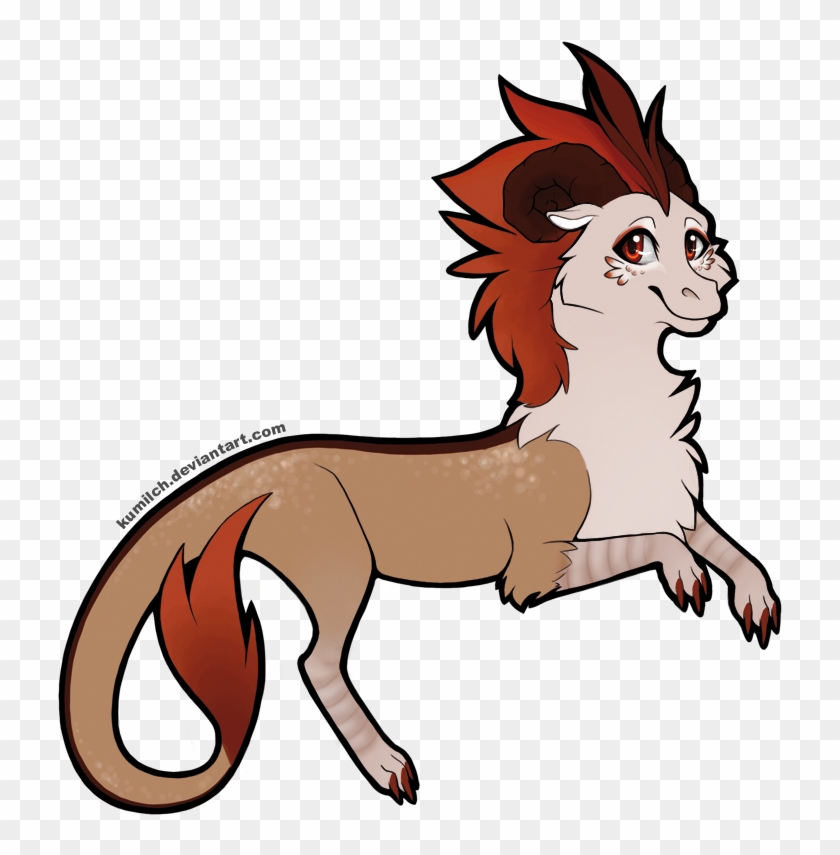 Mythical Creature Mascot - Cartoon - Full Size PNG Clipart Images Download