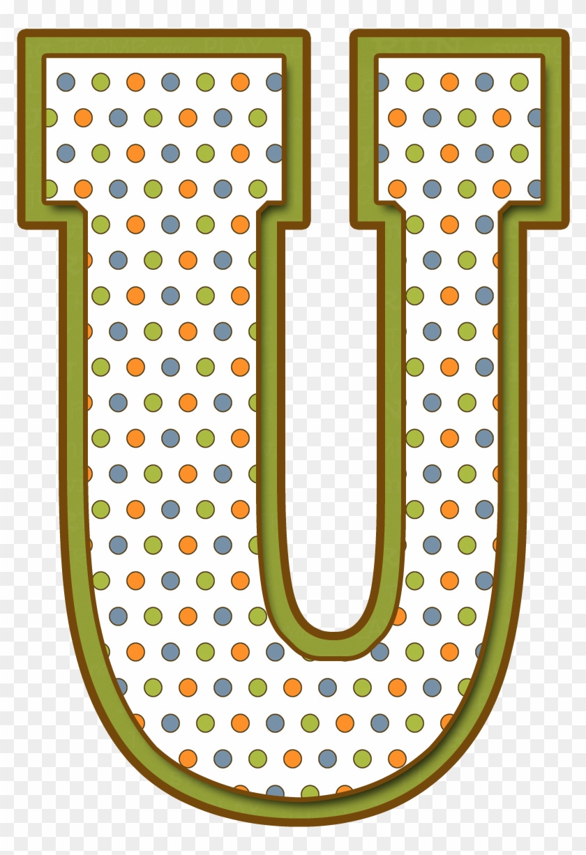A Lunares De Colores - Letras Hbd Para Imprimir - Full Size PNG Clipart ...