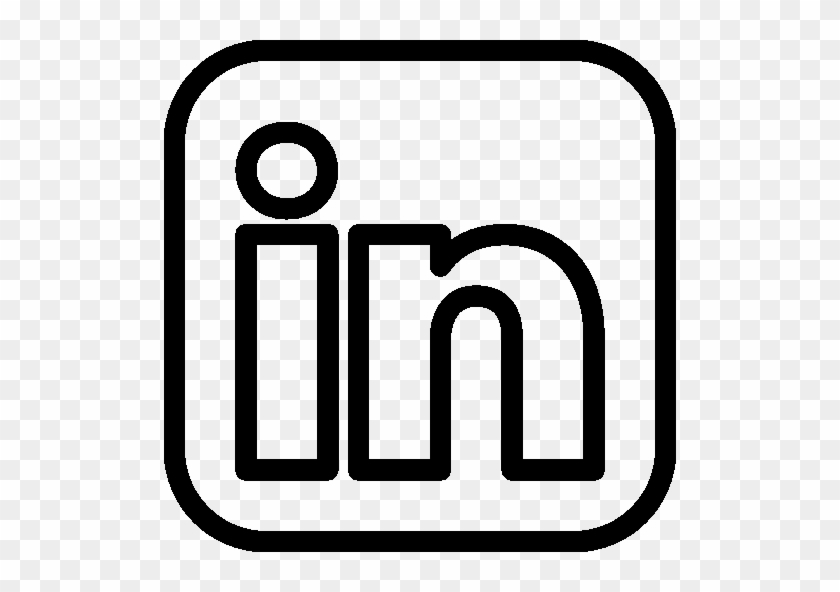 Linkedin Clipart - Linkedin Icon For Resume - Full Size PNG Clipart ...