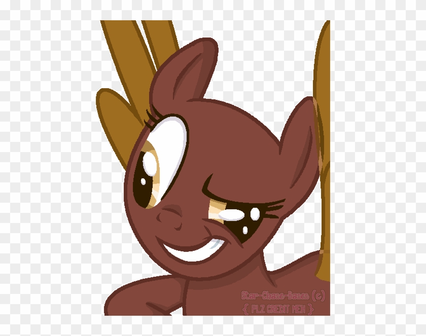 Herp A Derp I'm Foxy The Pirate - Pony Base Derp - Full Size PNG ...