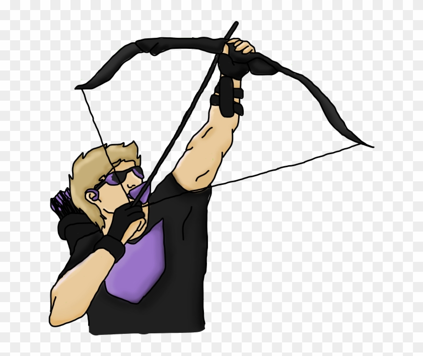 Hawkeye Fan Art By Starstyle14 - Illustration - Full Size PNG Clipart ...