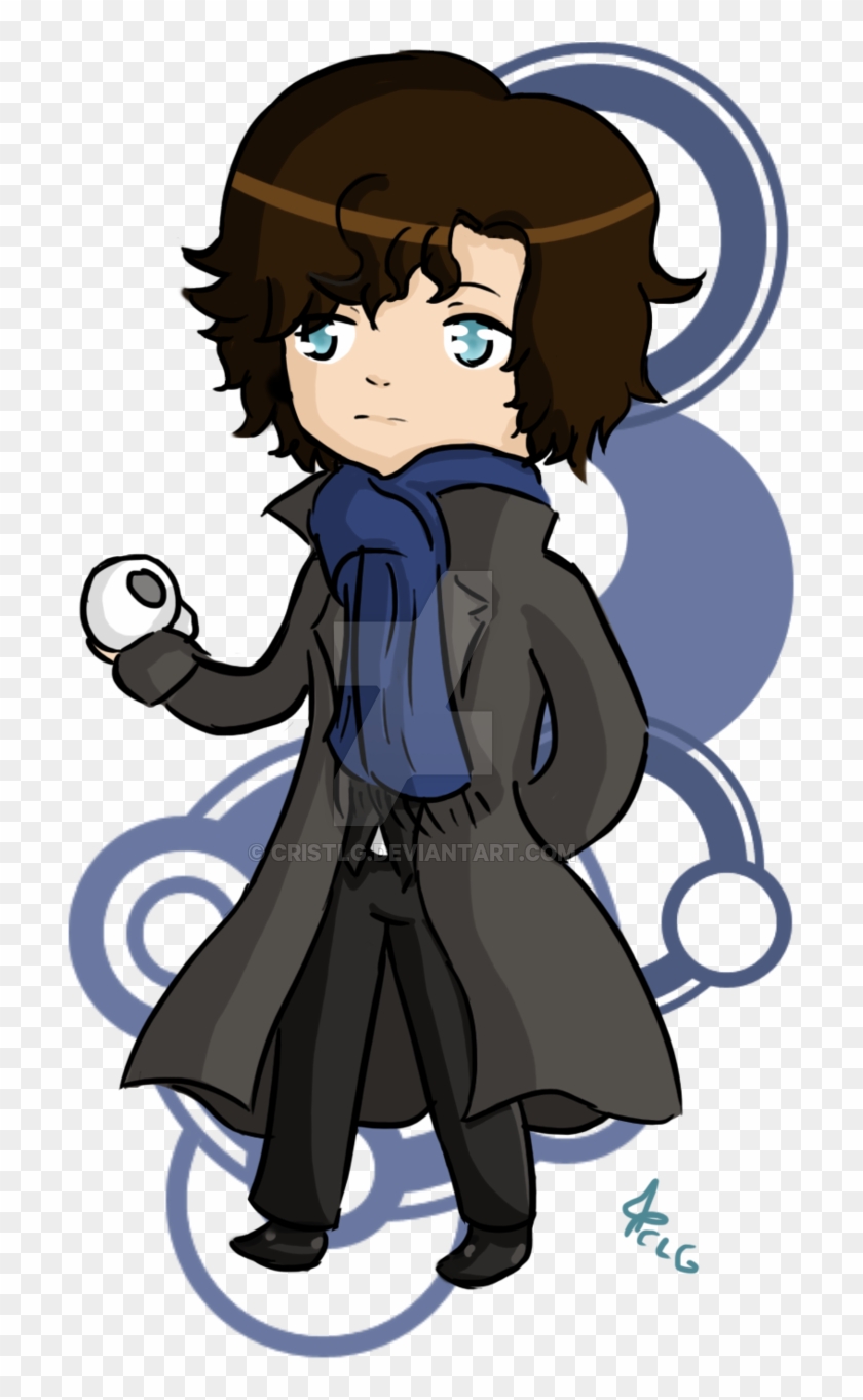 Sherlock Chibi By Cristlg Sherlock Chibi By Cristlg - Drawing - Full ...
