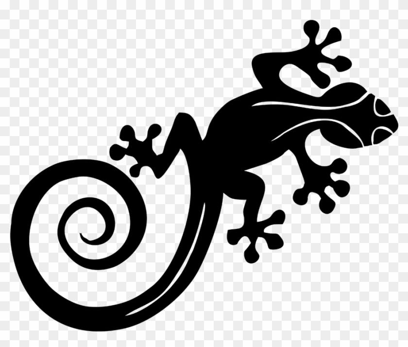 Lizard Funny Jdm Auto Car Bumper Window Vinyl Decal - Lagartija Dibujo ...