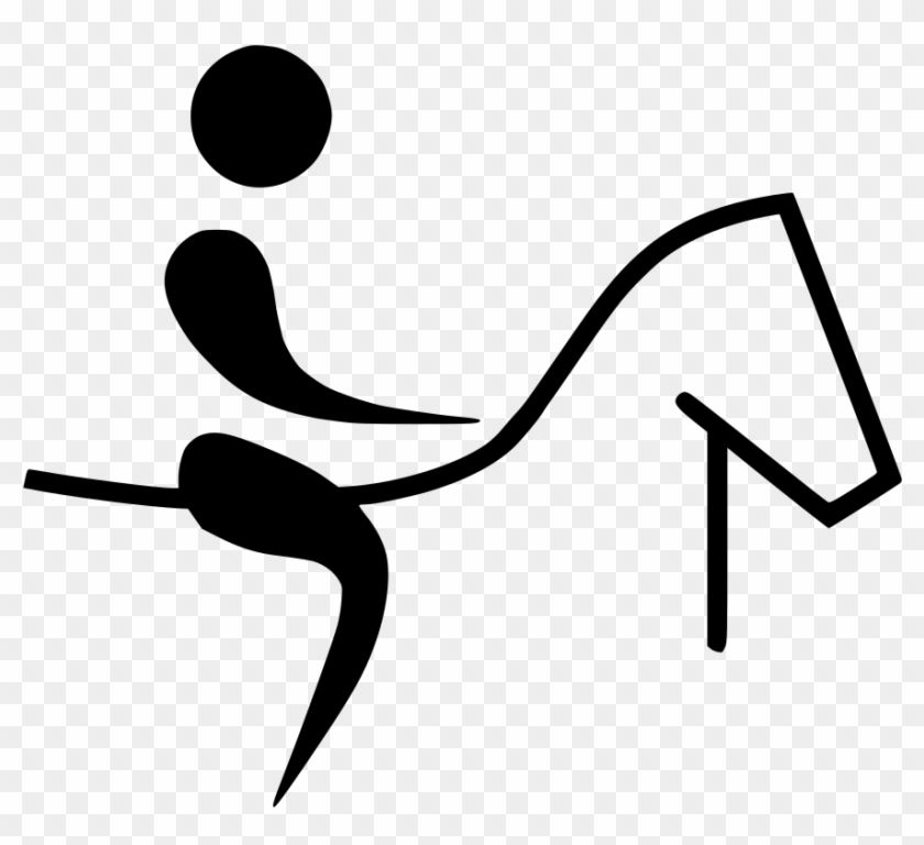 Equestrian Dressage Pictogram - Equestrian Pictogram - Full Size PNG ...