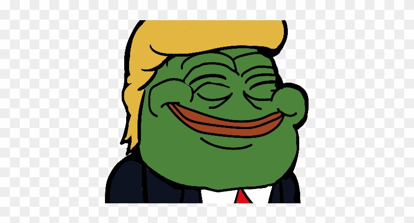 Pepe Trump Frog - Pepe The Frog Transparent Background - Full Size PNG ...