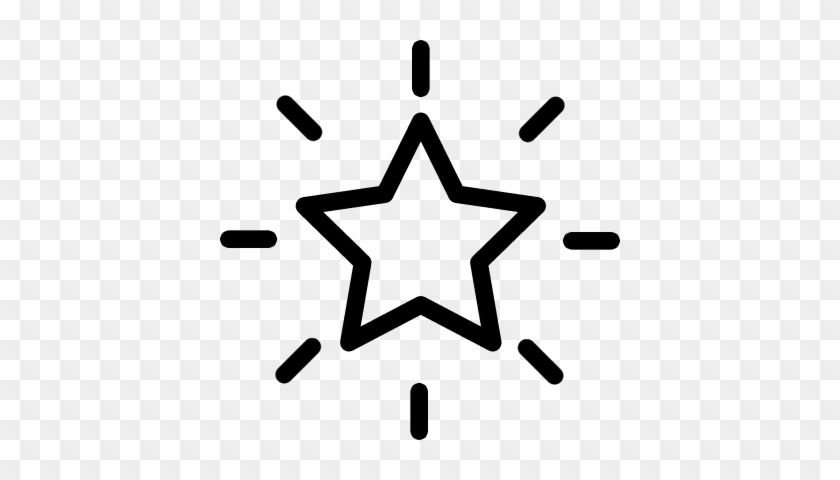 Christmas Star Free Vector Icons Designed By Freepik - Shine Icon ...