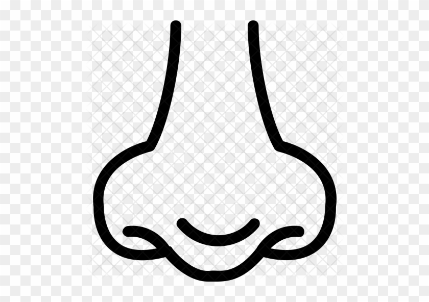 Nose Icon - Olfaction - Full Size PNG Clipart Images Download