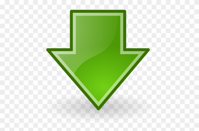 Tango Go Down Png Clip Arts - Green Arrow Down Png - Full Size PNG ...