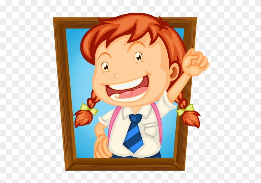 Dressing Up For School Cartoon - Full Size PNG Clipart Images Download